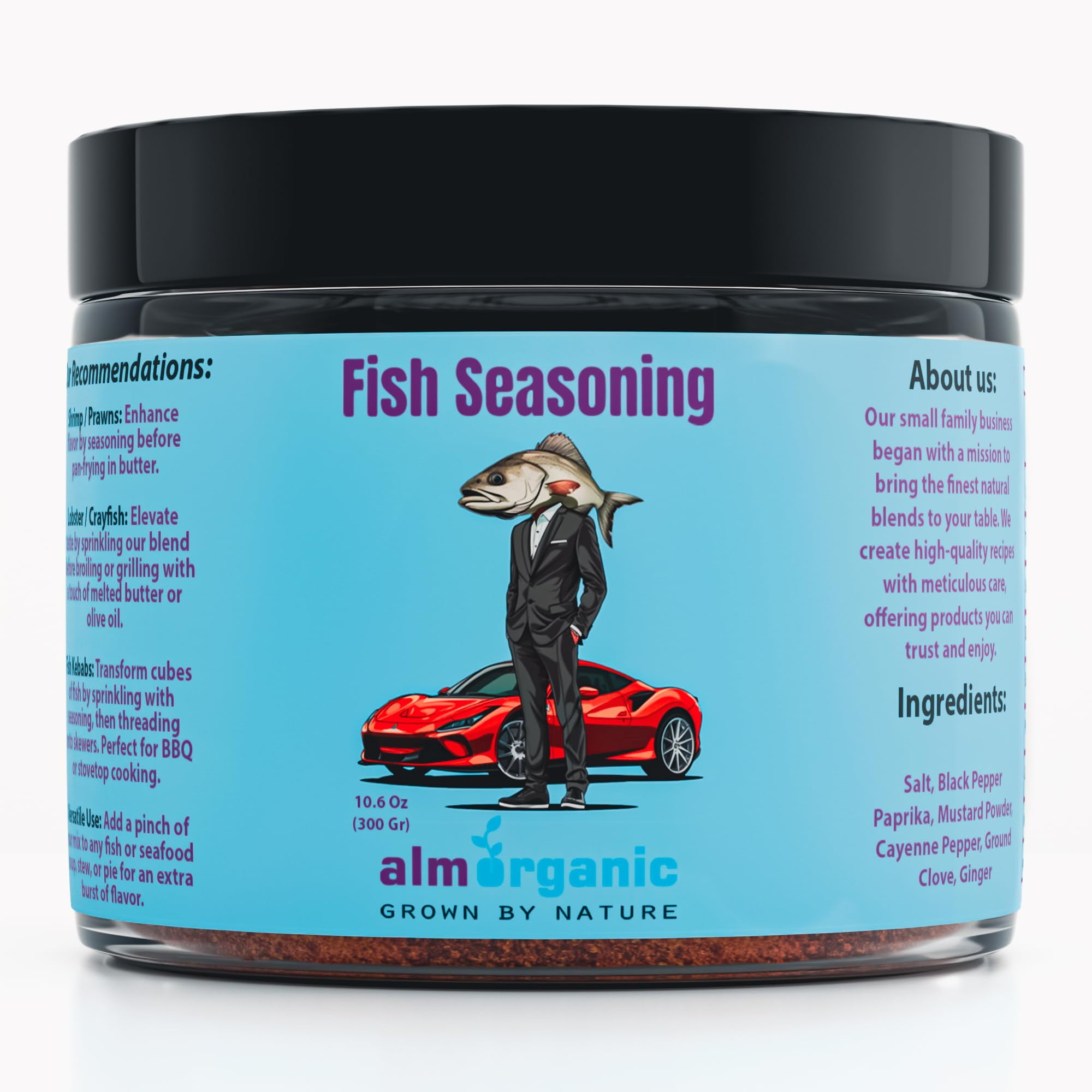 Fish & Seasoning MZF22 Mix - 13.1 Oz - No Boil Seasoning, Salmon ...
