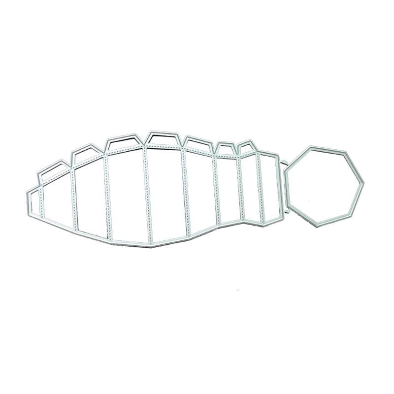 Fish Shape Metal Cutting Dies Stencil DIY Scrapbooking Album Paper Card ...
