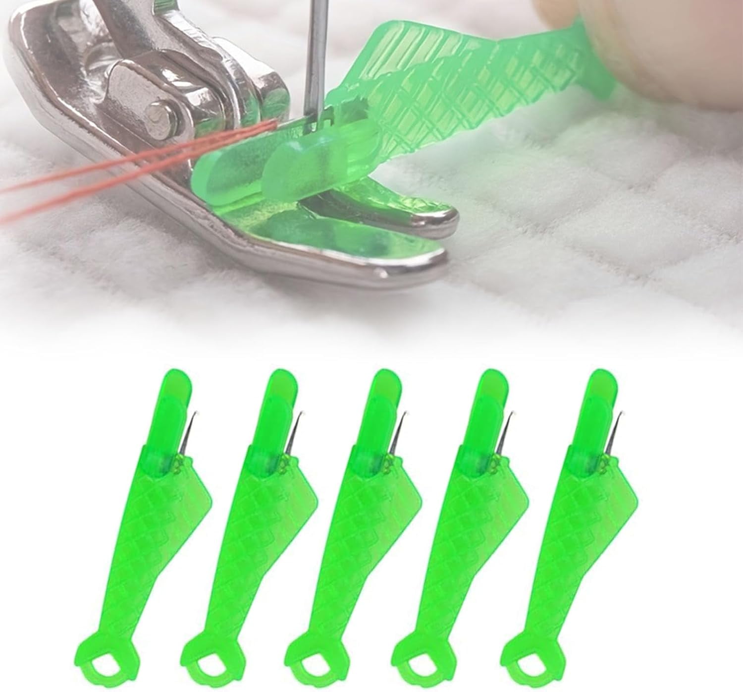 Fish Shape Sewing Machine Needle Threader 2025 Upgraded Automatic ...