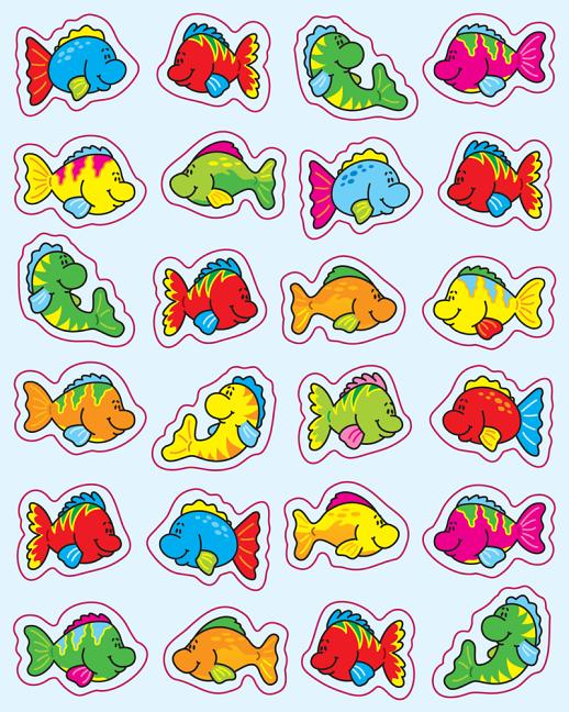 Fish Shape Stickers - Walmart.com