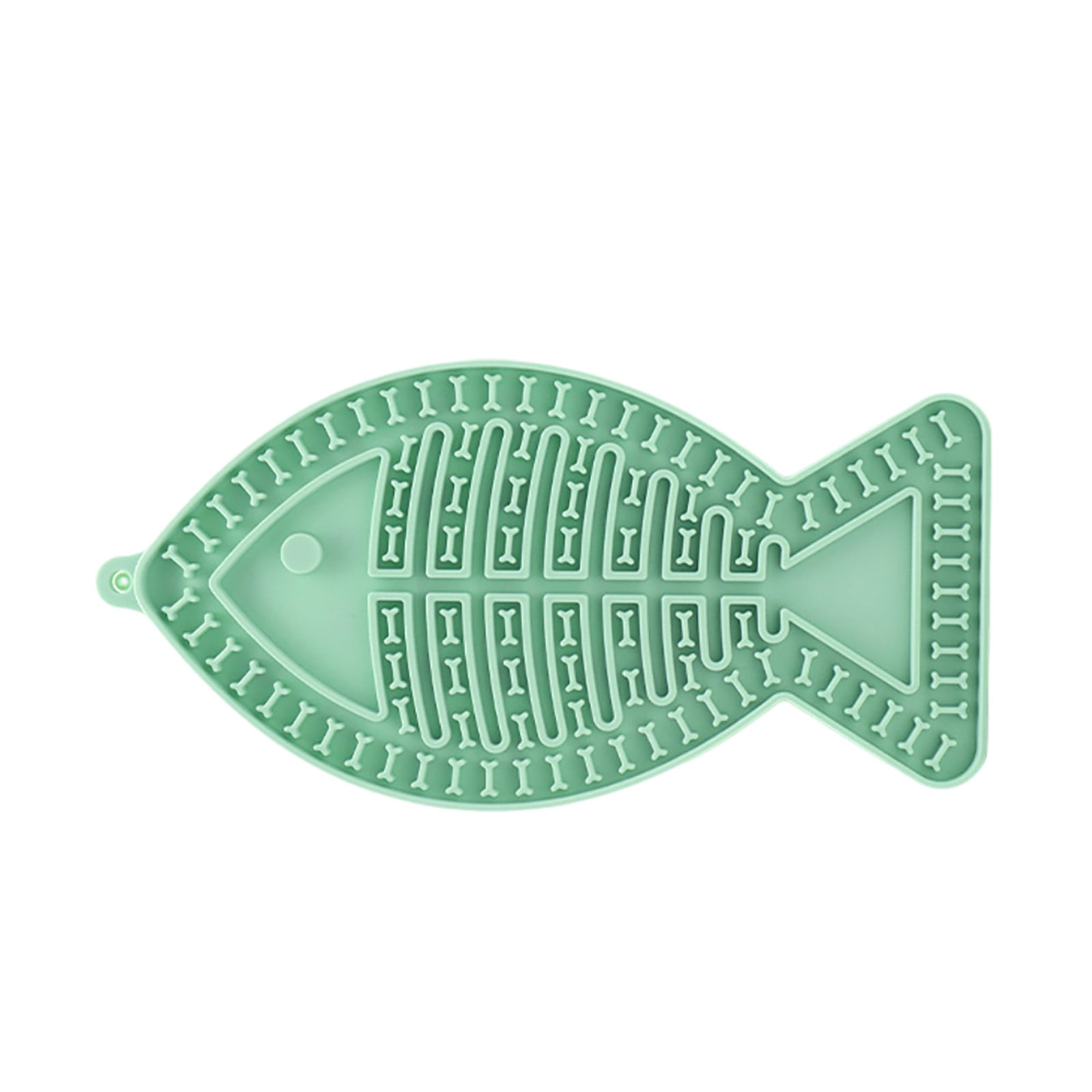 Fish Shaped Cat Slow Feeders Lick Mat Alternative To A Slow Feed Cat ...