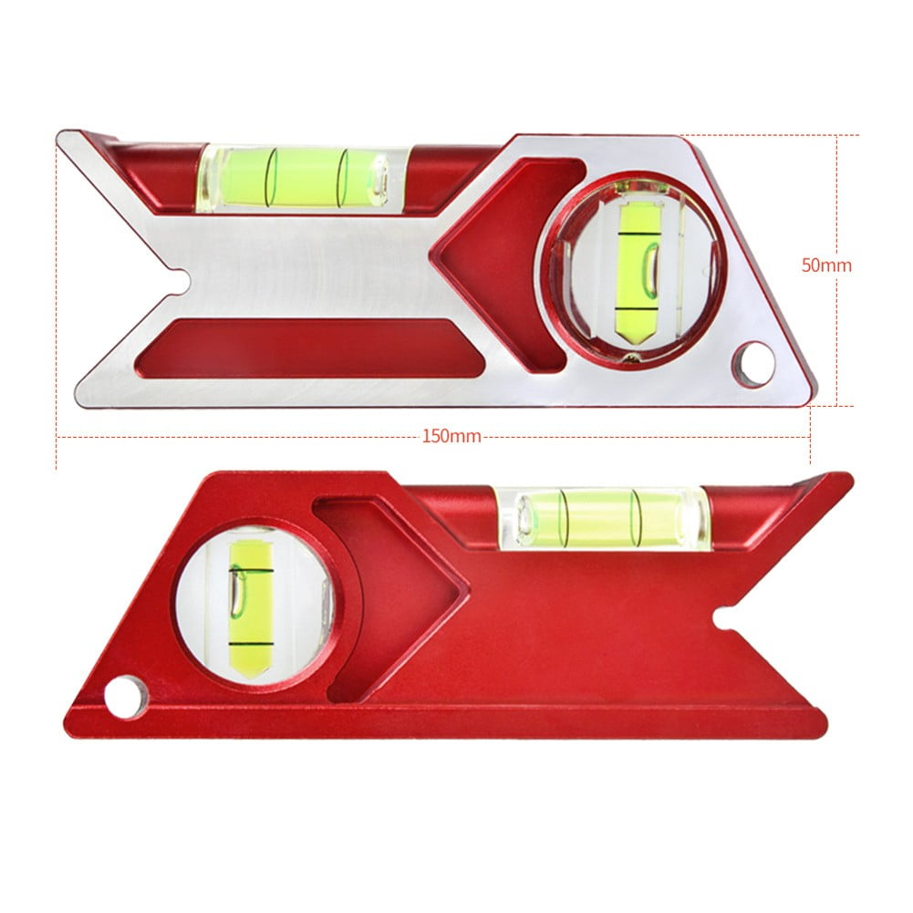 Fish-Shaped Horizontal Ruler Angle Level Marking Construction Bubble ...