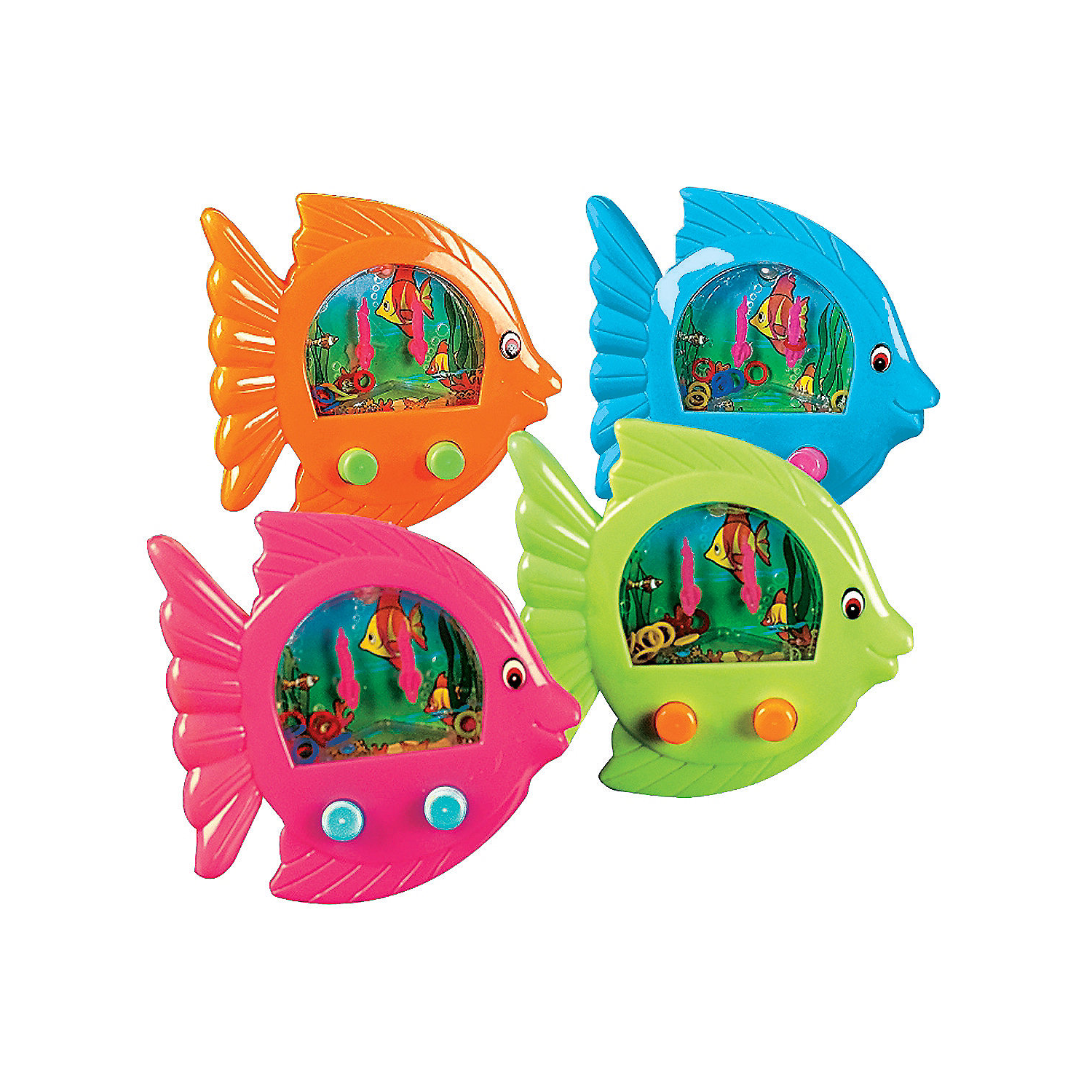 Fish-Shaped Water Games - Party Favors - 12 Pieces - Walmart.com