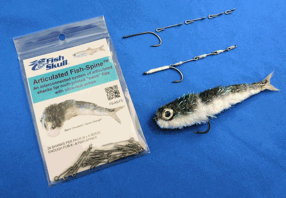 Fish Skull Articulated Fish-Spine Starter Pack - Fly Fishing - Walmart.com