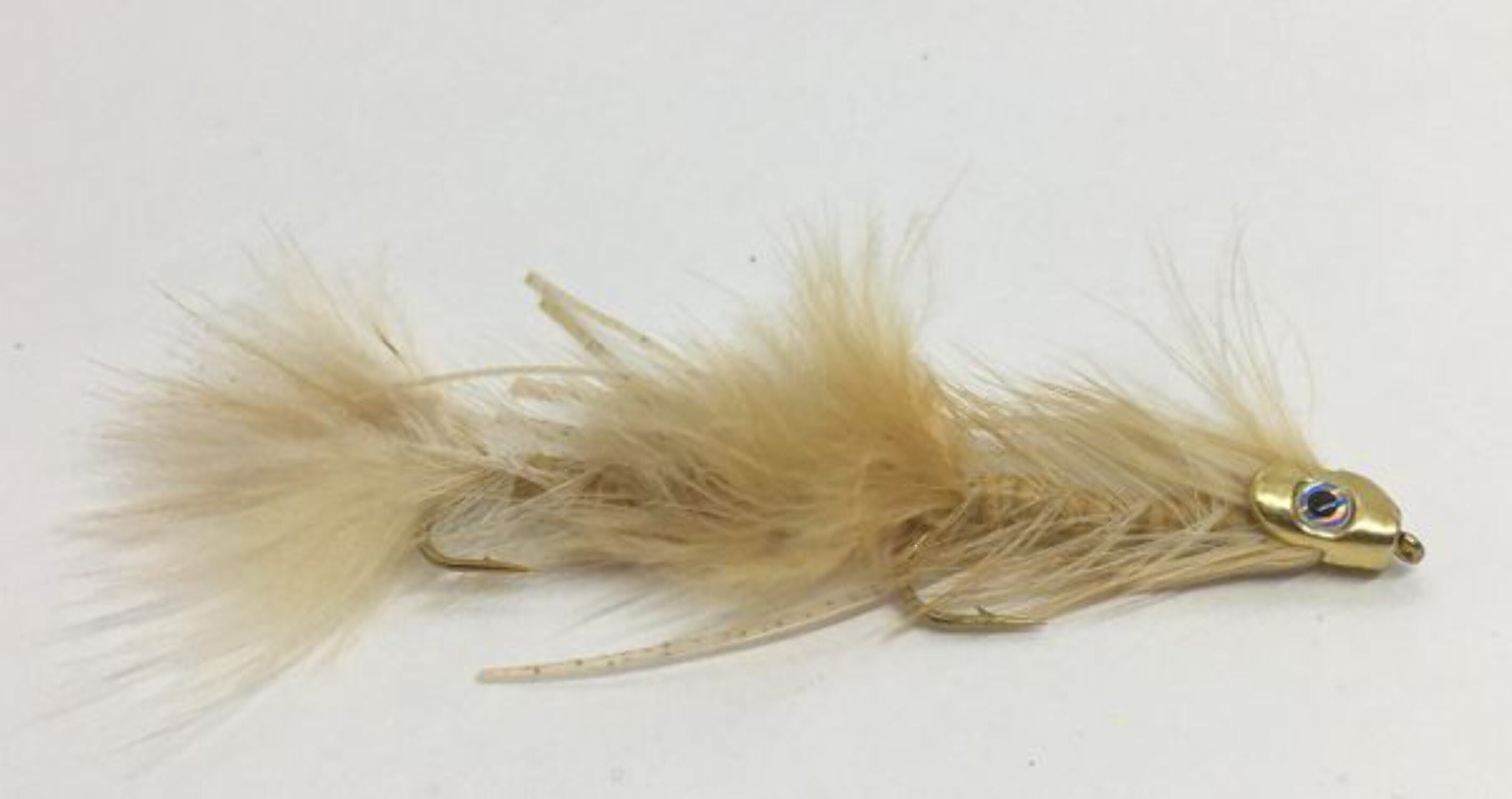 Fish Skull Jointed Urchin - Vanilla - Articulated Streamer - Walmart.com