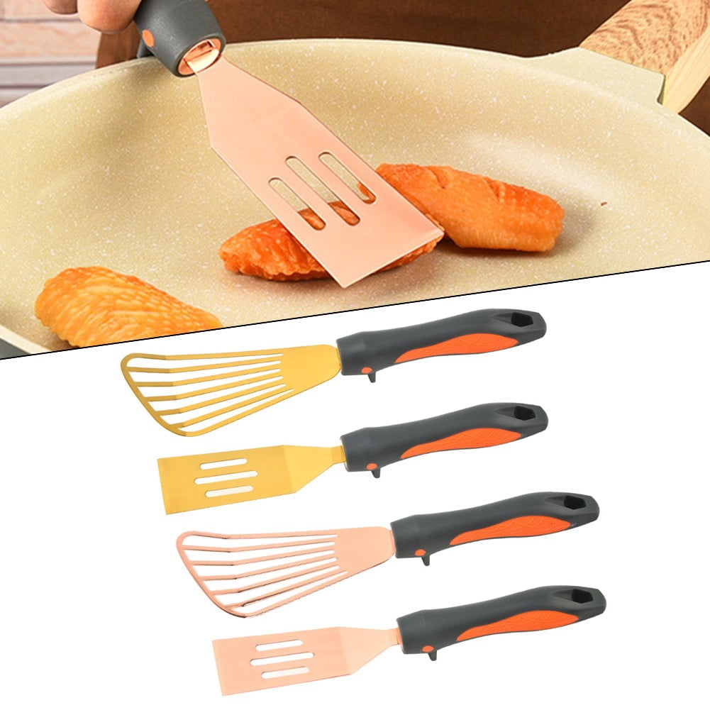 Fish Slotted Spatula With Beveled Edged Stainless Steel For Flipping ...