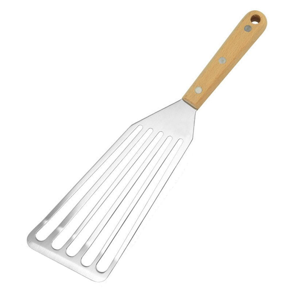 Fish Spatula 2 Pack Stainless Steel Metal Spatula Slotted Spatulas for ...