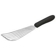 HIC Frying Fish Spatula, Slotted Angled Metal Blade, 18/8 Stainless ...