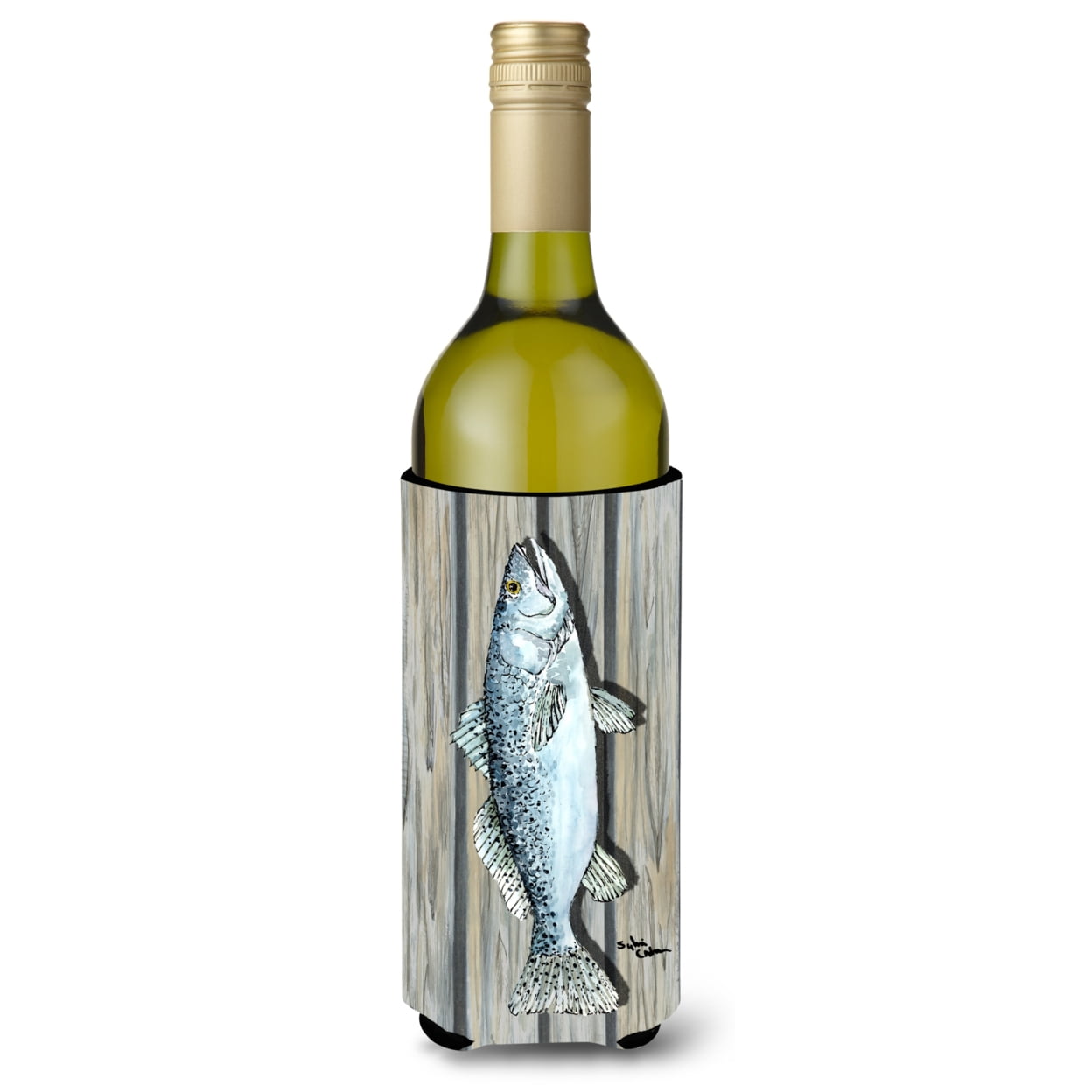 Fish Speckled Trout Wine Bottle Hugger - Walmart.com