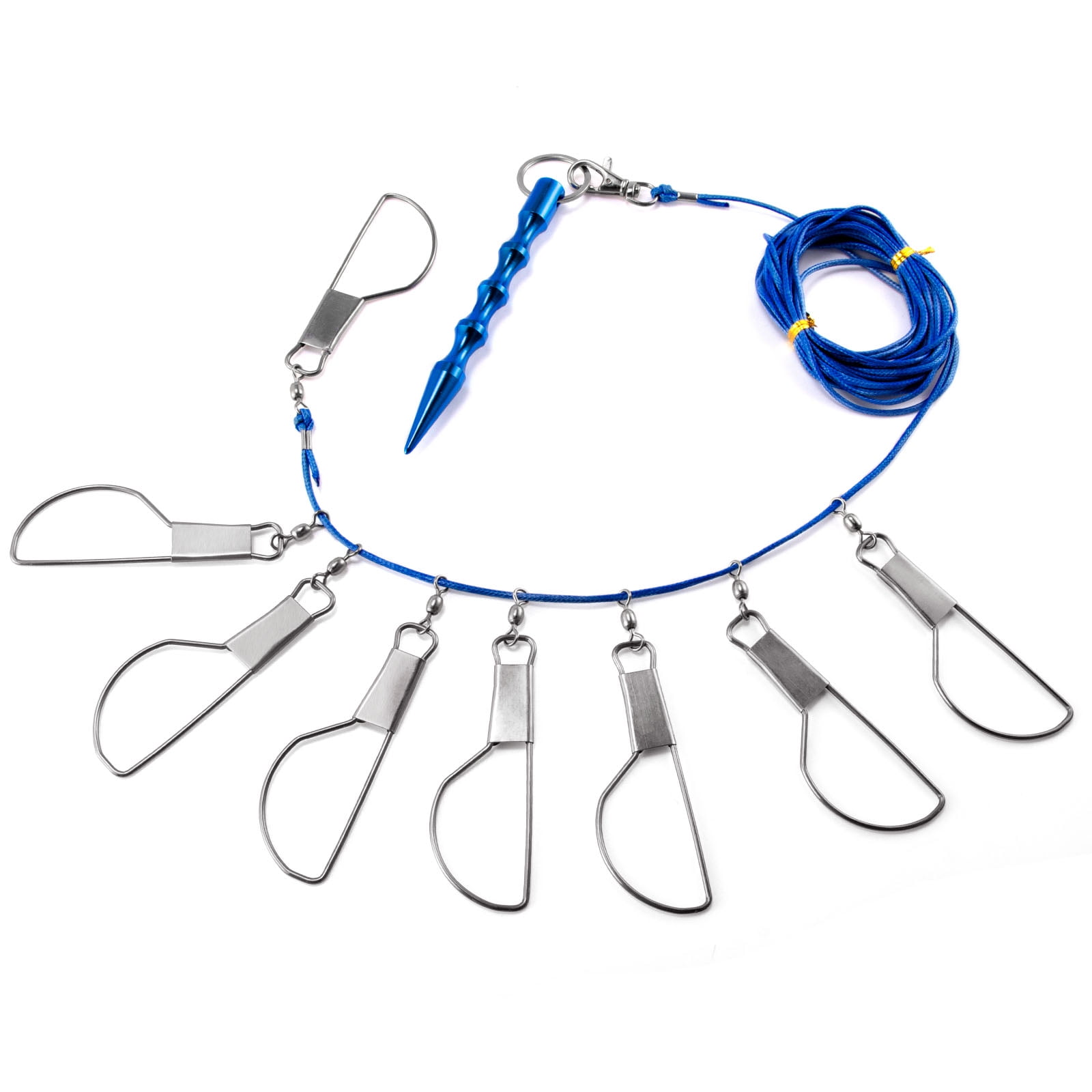 Dr. Fish Fish Stringer 16ft/6.5ft with Stainless Steel Swivels Snaps ...