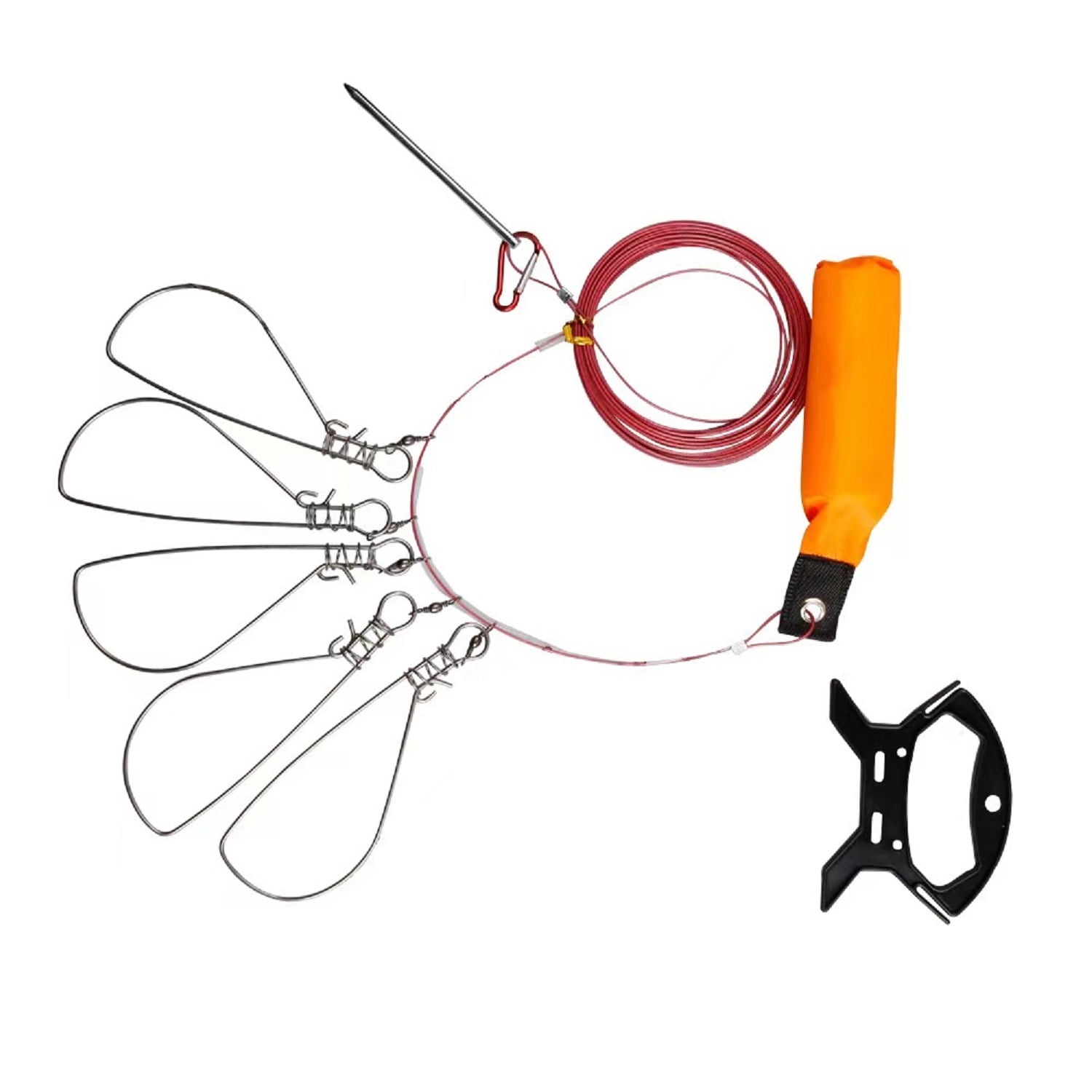Fish Stringer Clip,Fishing Stringer Clip Fish Lock Stainless Steel Wire ...