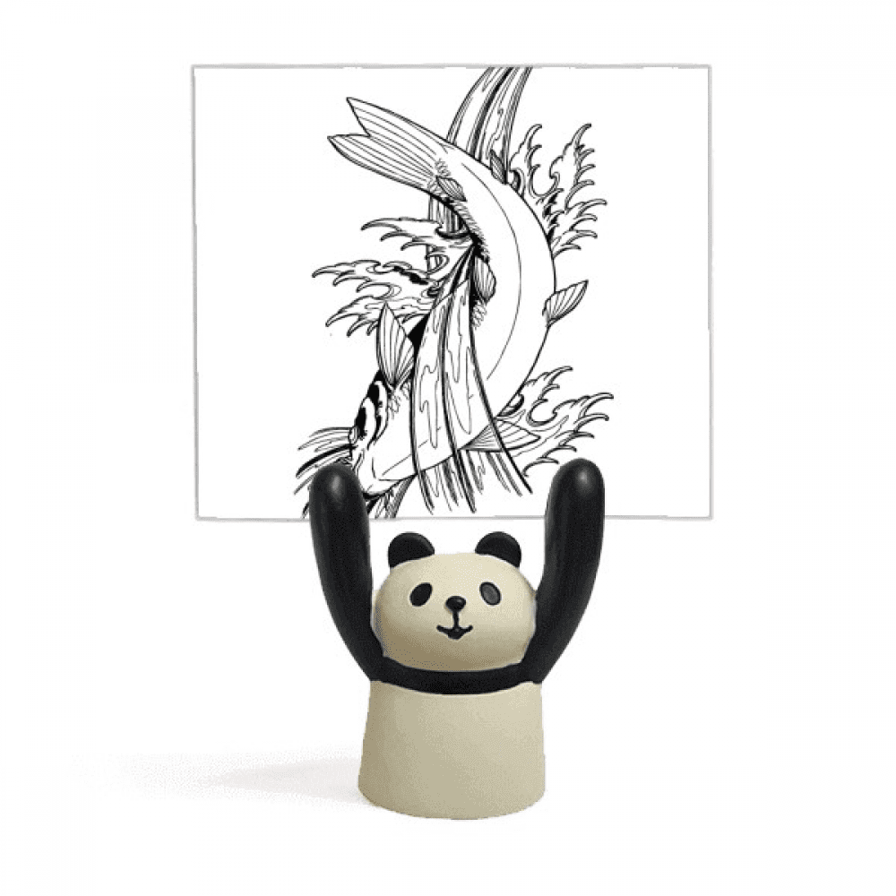Fish Swimng Satified Sea Seaw Memo Holder Cartoon Animal Panda Stand ...