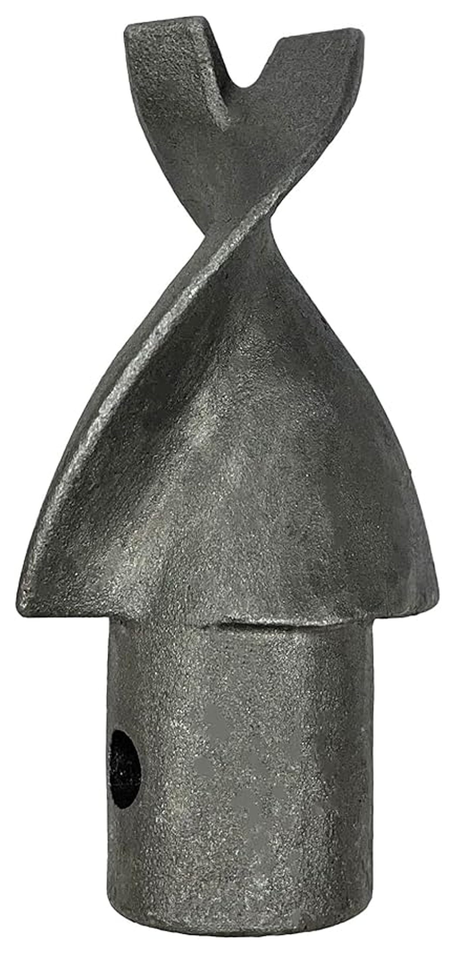Fish Tail Auger Bit 2 Inch - Round Shaft Replacement Drill Bit for Ice ...