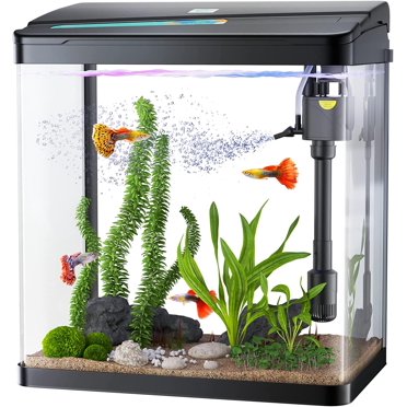 Free Shipping! Penn-Plax Aquaterrium Tank - Hydroponic Glass Aquarium ...