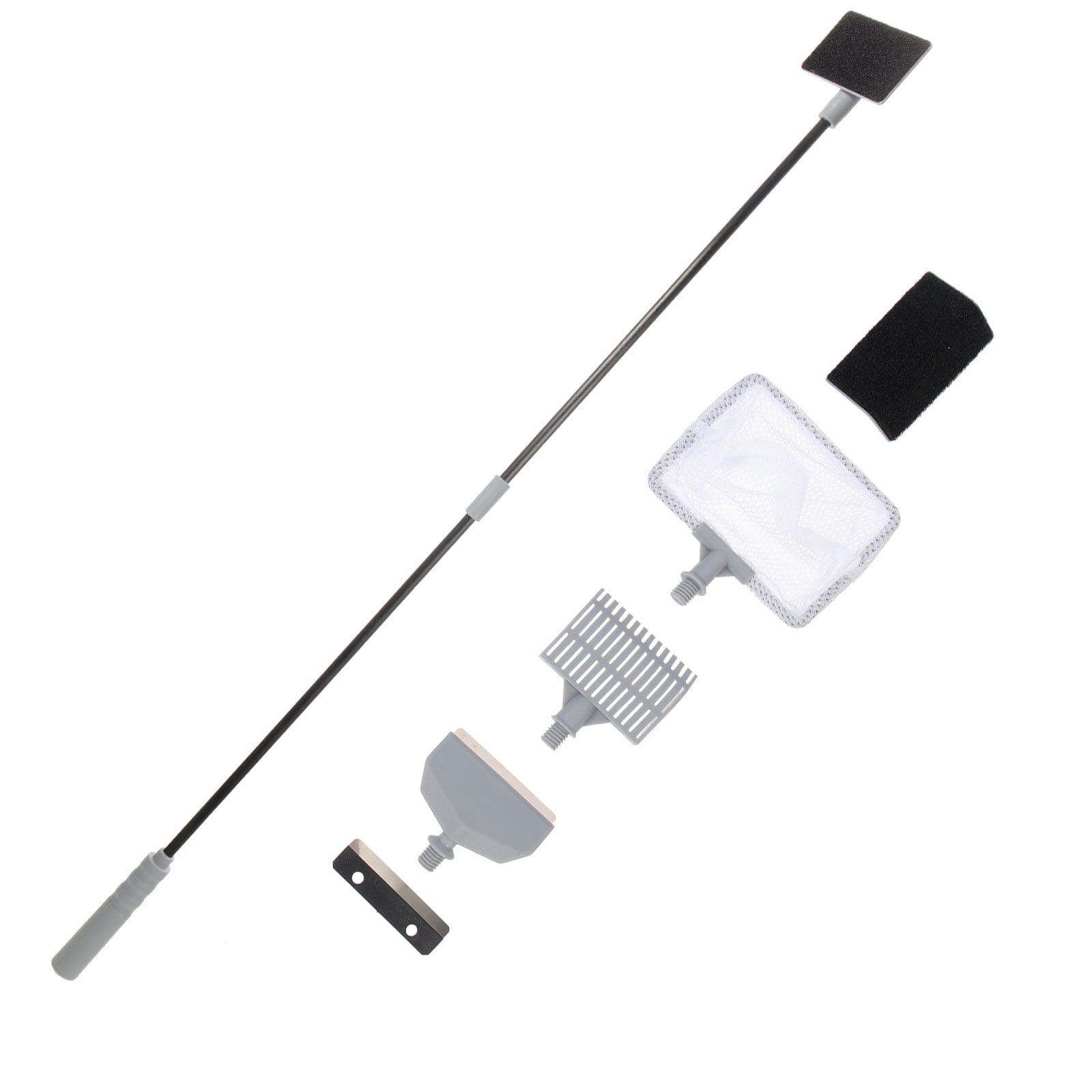 Fish Tank Algae Scraper Cleaner Gravel Rake for Aquarium Sponge ...