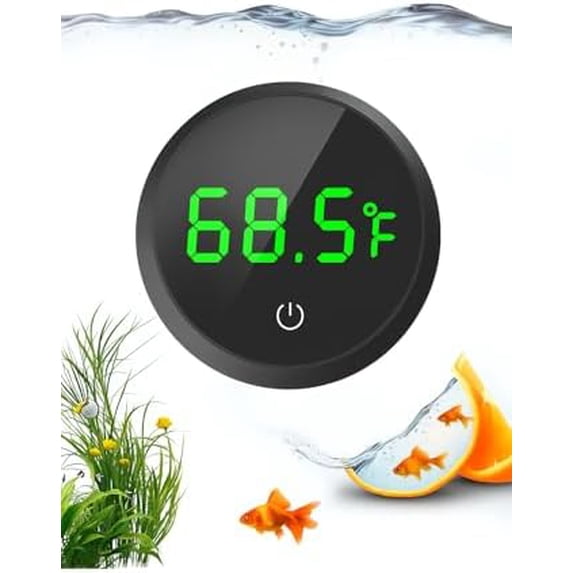 Fish Tank Aquarium Touch Digital Aquarium Display +-1?F for The Fish ...