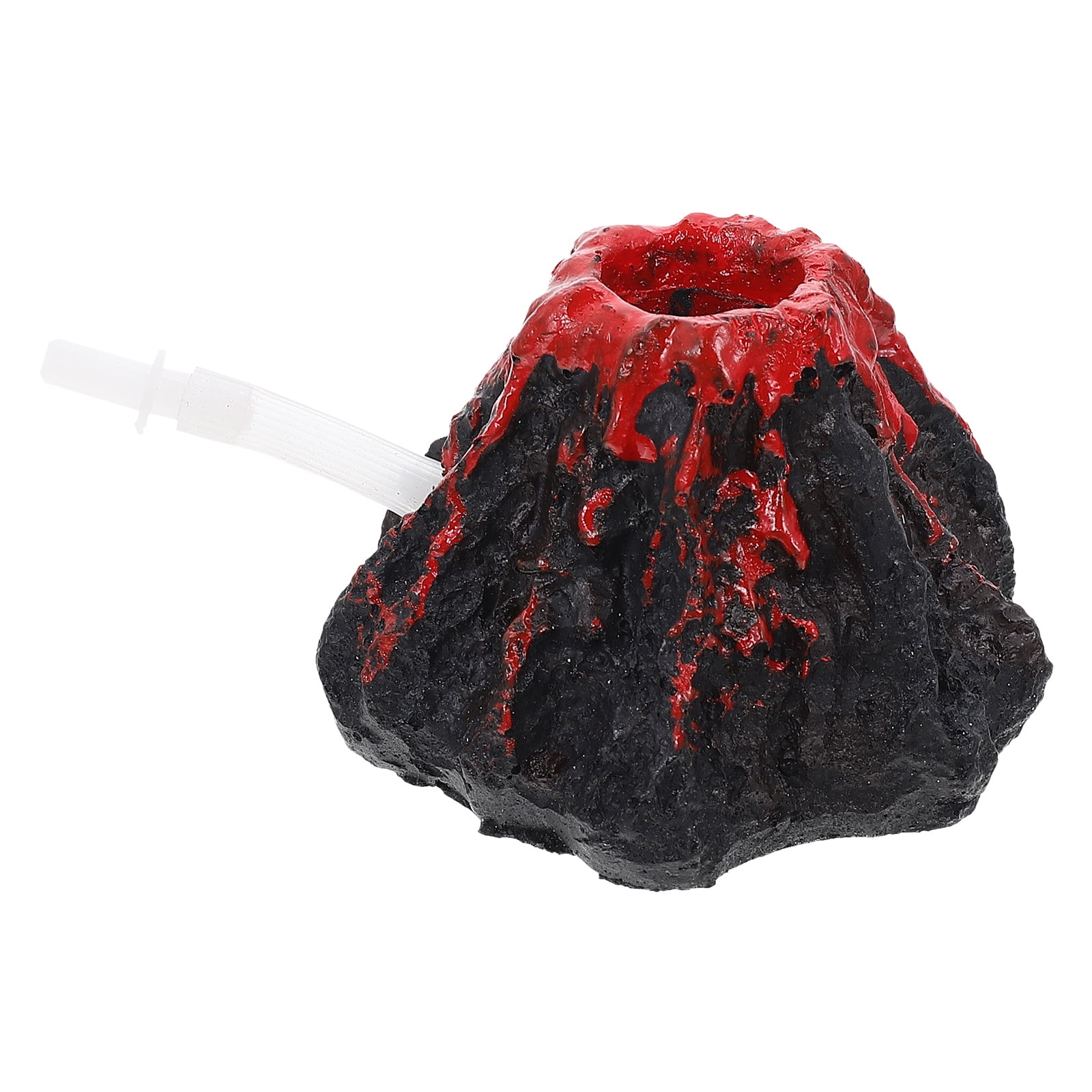 Fish Tank Aquarium Volcano Stone Bubbler Decor Air Landscape ...