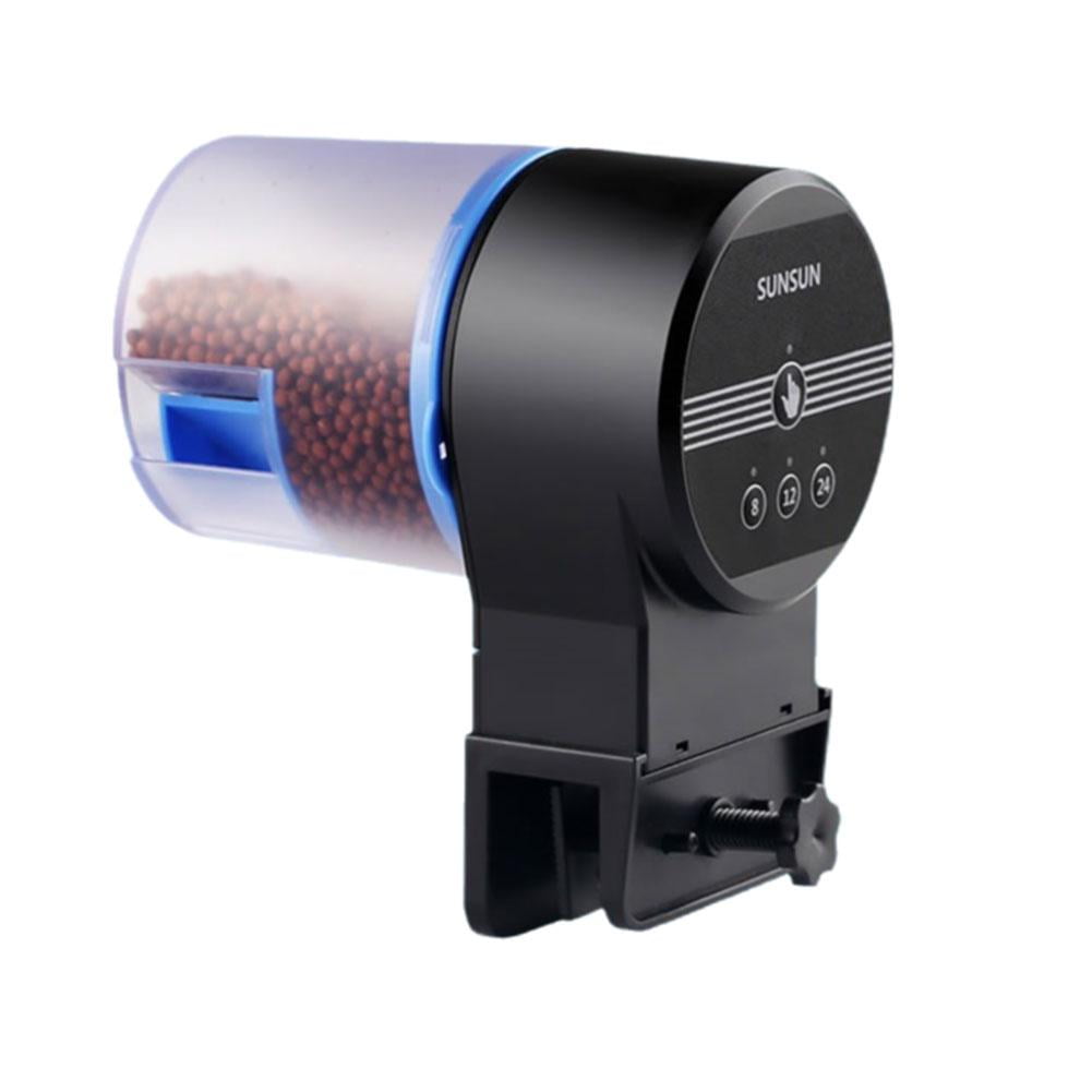 Fish Tank Automatic Fish Feeder Aquarium Auto Timing Adjustable Food ...