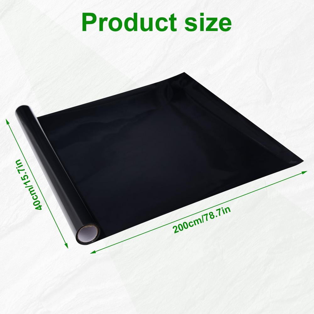 Fish Tank Background Static Cling Black Fish Tank Backdrop Aquarium ...