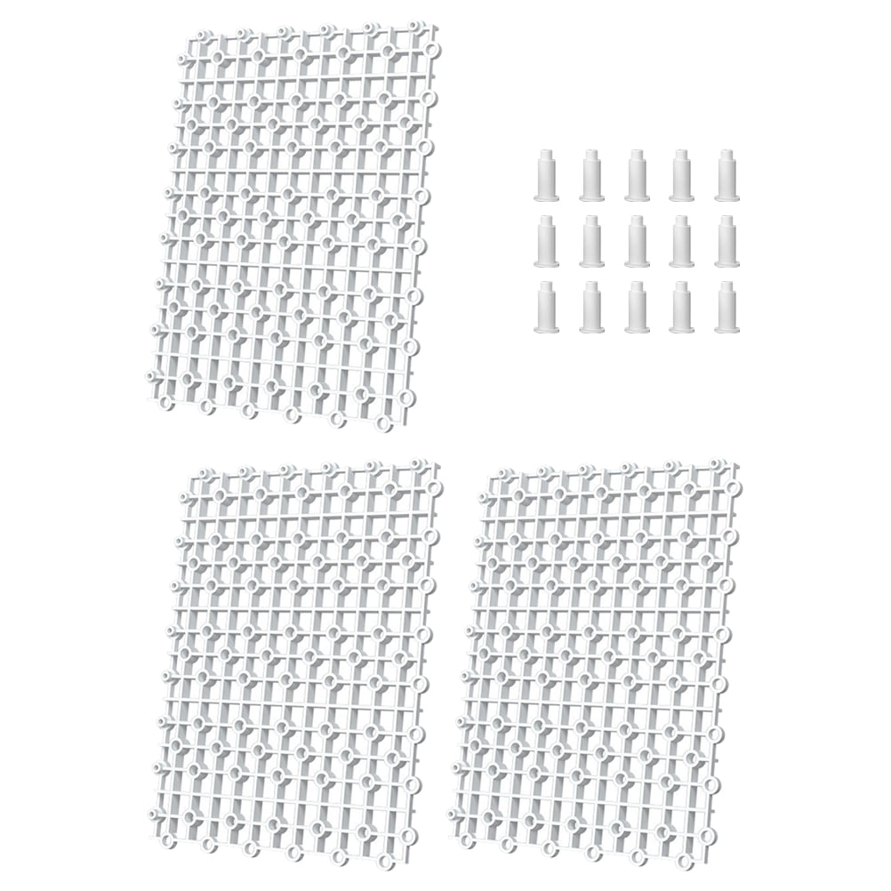 Fish Tank Base Partition Aquarium Grid Divider Plastic Accessories ...