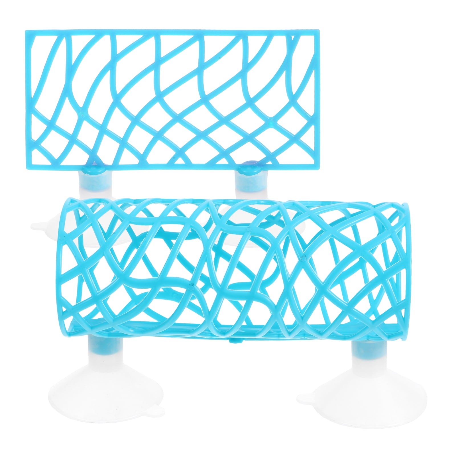 Fish Tank Betta Tunnel Tunnels Turtle Basking Platform Large Log Toy ...