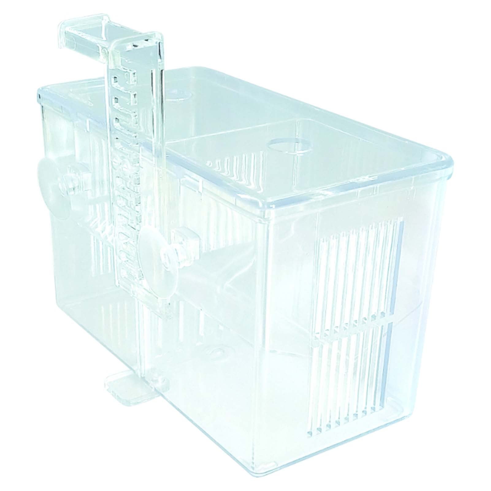 Fish Tank Breeding Box Transparent Large Space - Two Layers Pollution ...