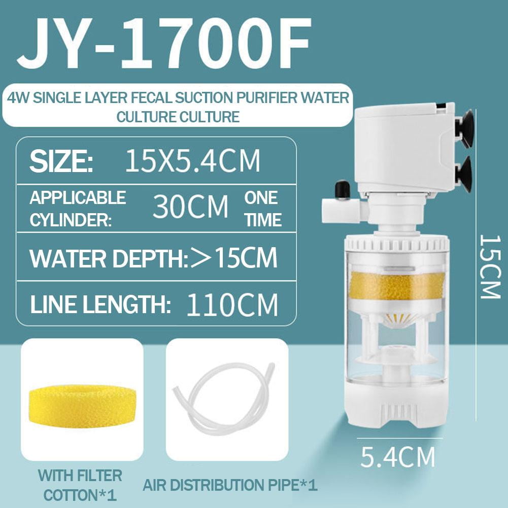 Fish Tank Built-in Filter Oxygen Enrichment Filter Fish Stool Filter ...