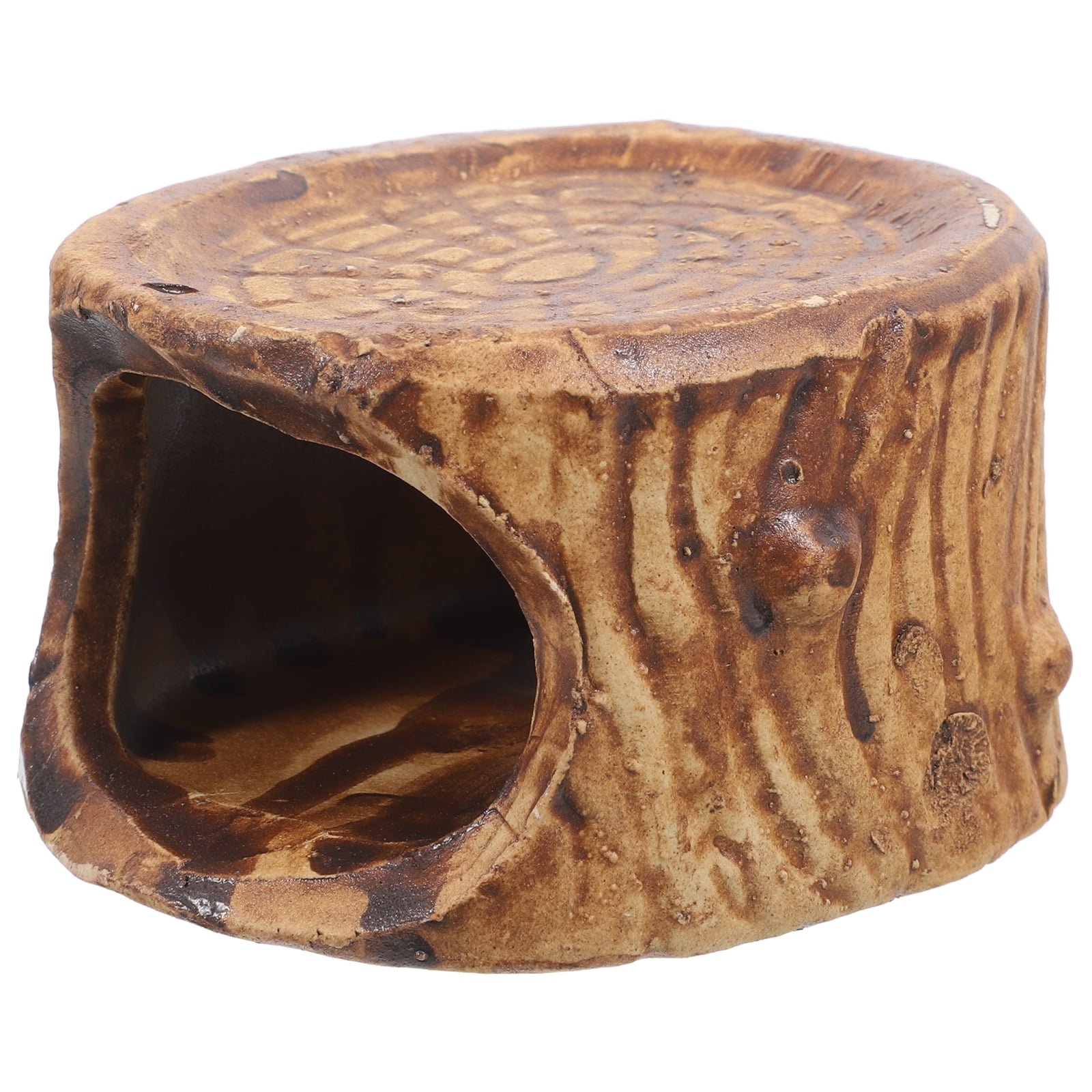 Fish Tank Cave Shelter Cage Lizard Trapper Air Rack Aquarium Tunnel ...