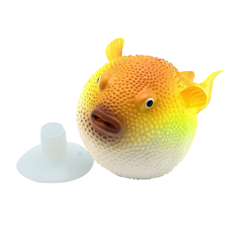Hemoton Fish Puffer Tank Aquariumstuffed Decoration Small Decoration ...