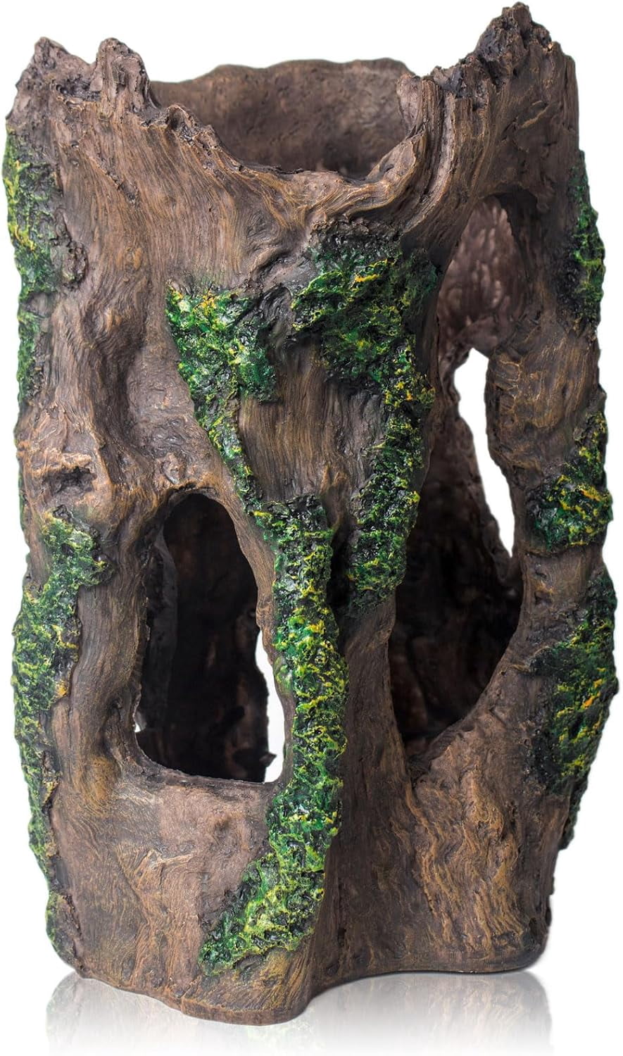 Fish Tank Decorations Aquarium Décor Resin Artificial Tree Trunk Root ...