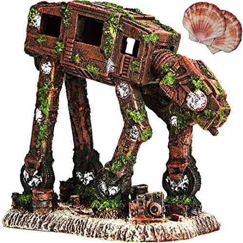 Fish Tank Decorations, Multi Design Optional, Resin Aquarium Ornament ...