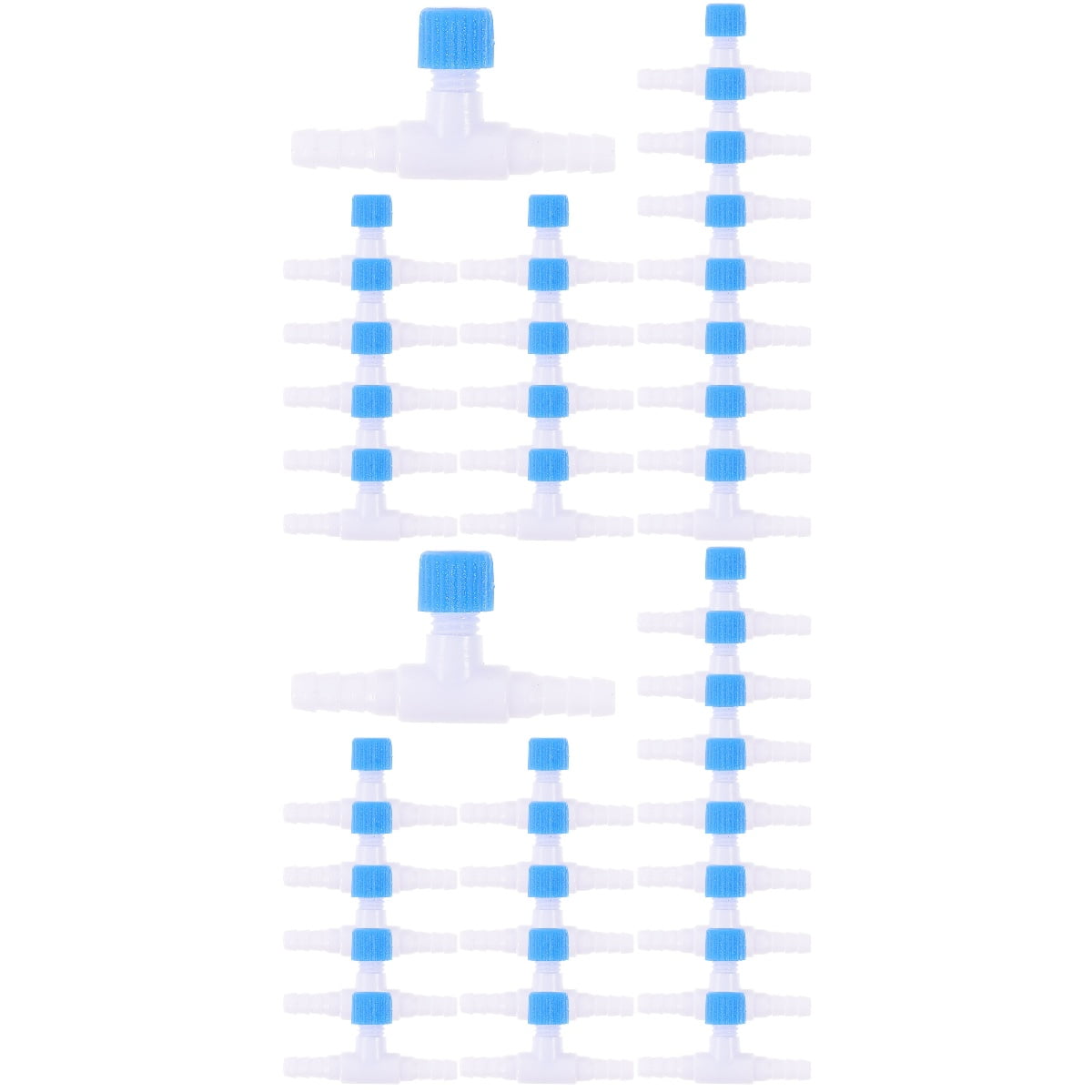 Fish Tank Direct Air Valve Aquarium Hose Connector 60 Pcs Miniature ...
