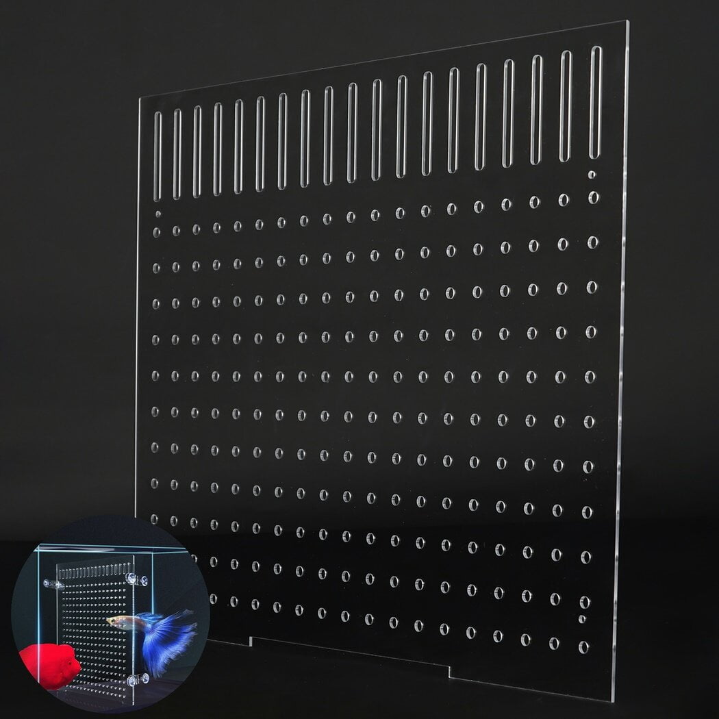 Fish Tank Divider, DIY Clear Easy to Install and Assemble Divider ...