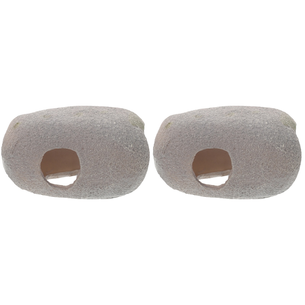 Fish Tank Escape Hole Large Tanks Garden Decoration Aquarium Cave House ...