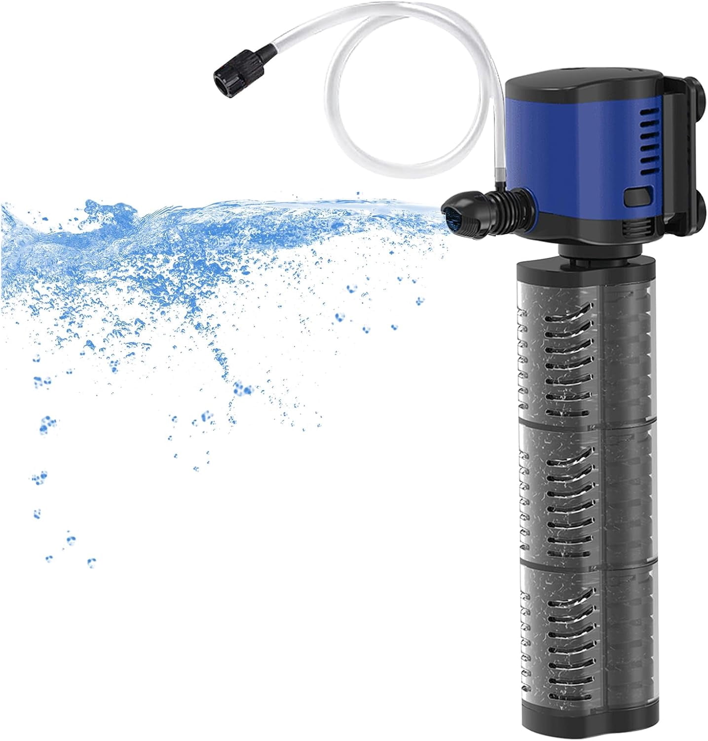 Fish Tank Filter Powerful 400GPH for 75-200 Gallon Large Aquarium Small ...
