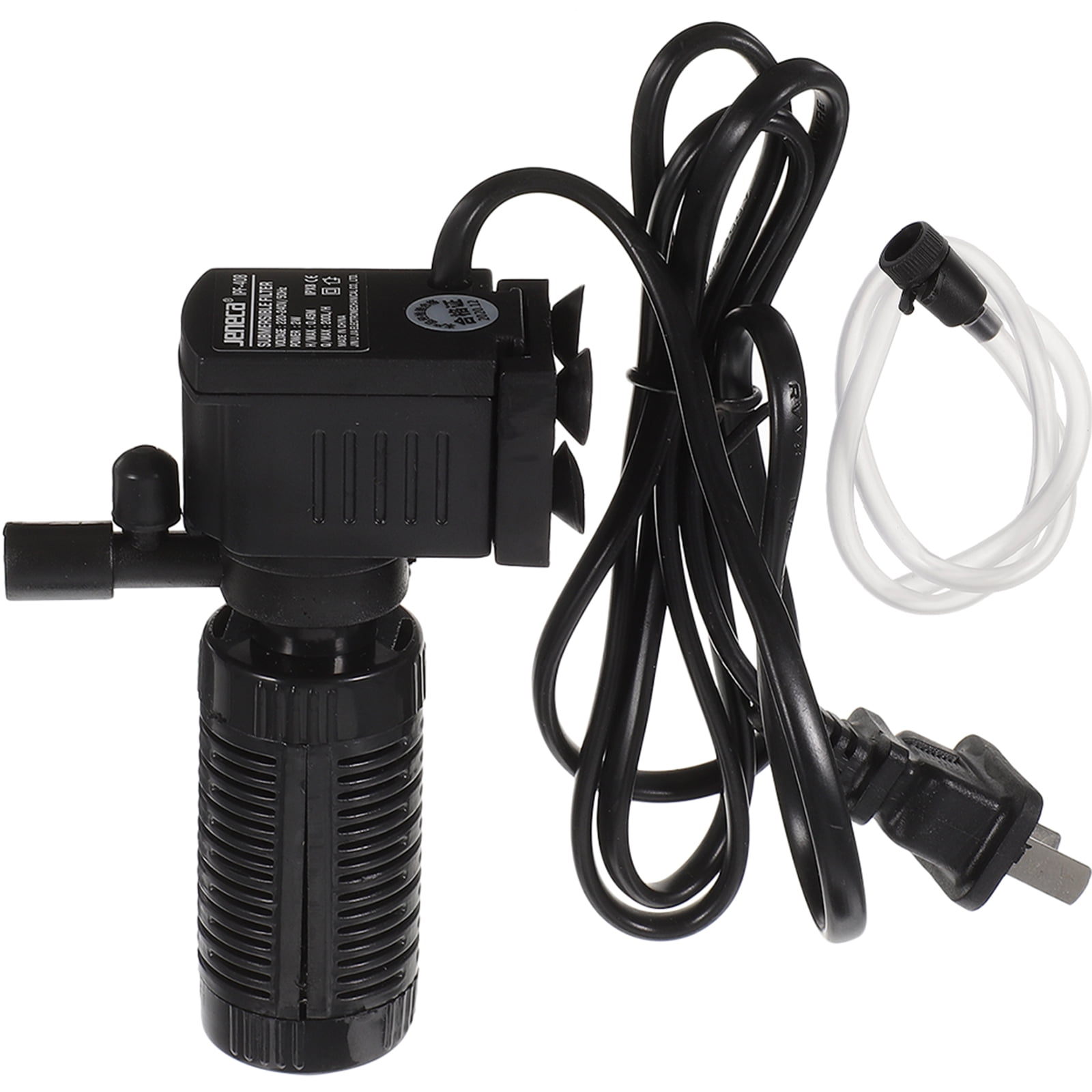 FRCOLOR Black Portable Aquarium Filter with Powerful Filtration for ...