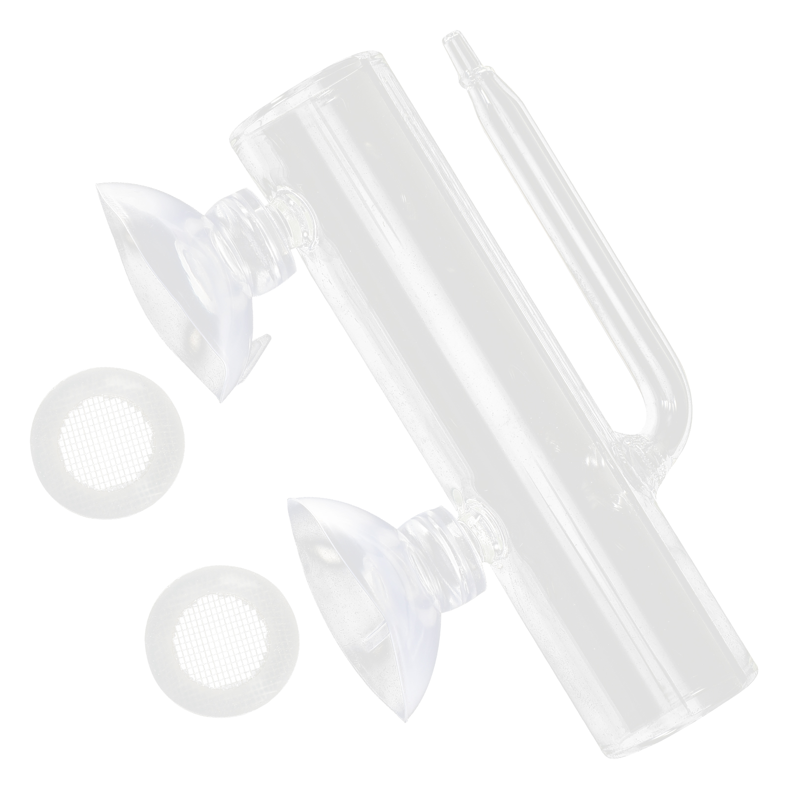 Fish Tank Incubator Suction Cup Isolation Case Container Breeding Pond ...