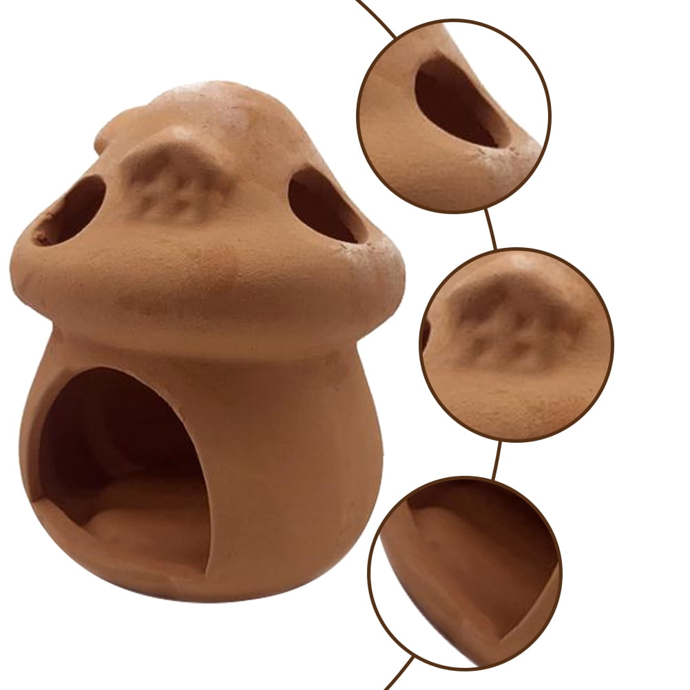 Fish Tank Landscape Shrimp Shelter Spawning Pottery Ornament Squidward ...