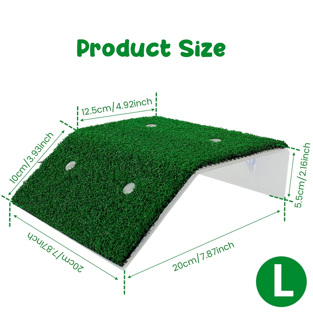 Fish Tank Lawn Turtle Basking Platform Turtle Climbing Platform with ...