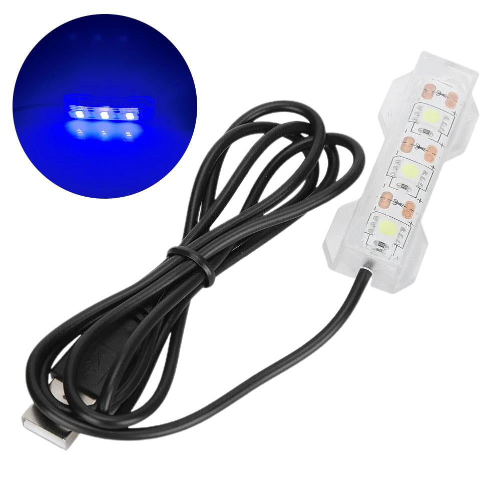 Fish Tank Light Plastic Small Aquarium Light USB LED Fish Desktop Tank ...