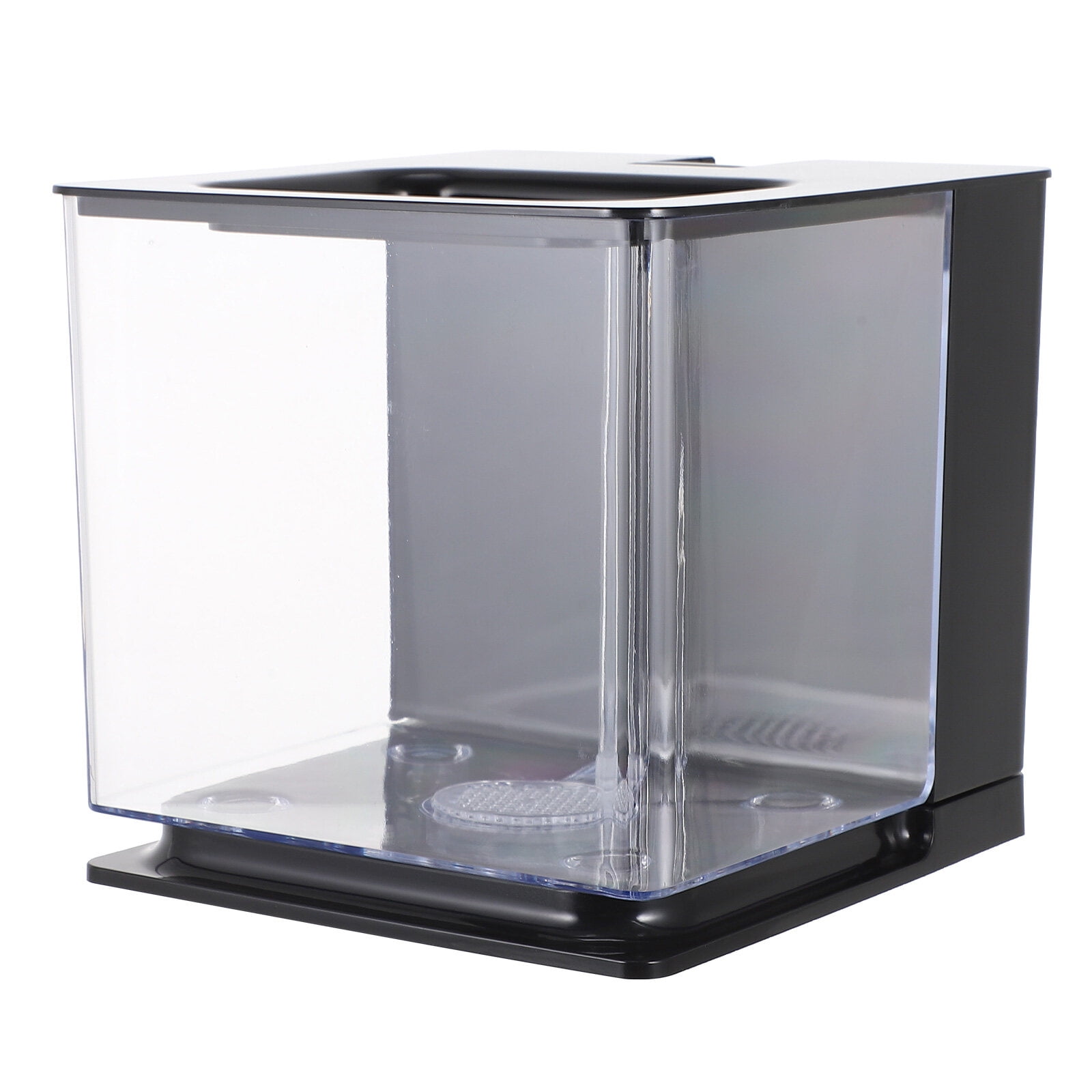 Fish Tank Mini Self-cleaning Desktop Aquarium for Home Decor Porch ...