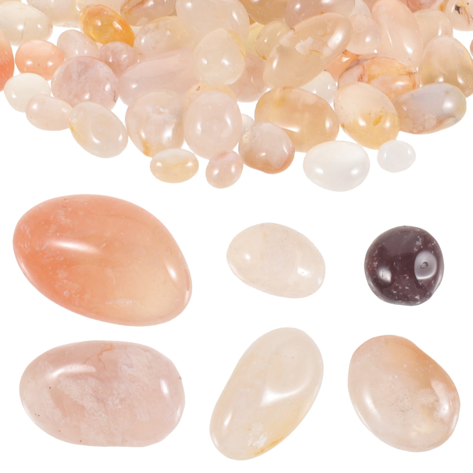 Fish Tank Pebbles Stones Aquarium Gravels Flowerpot Pebbles Polished ...