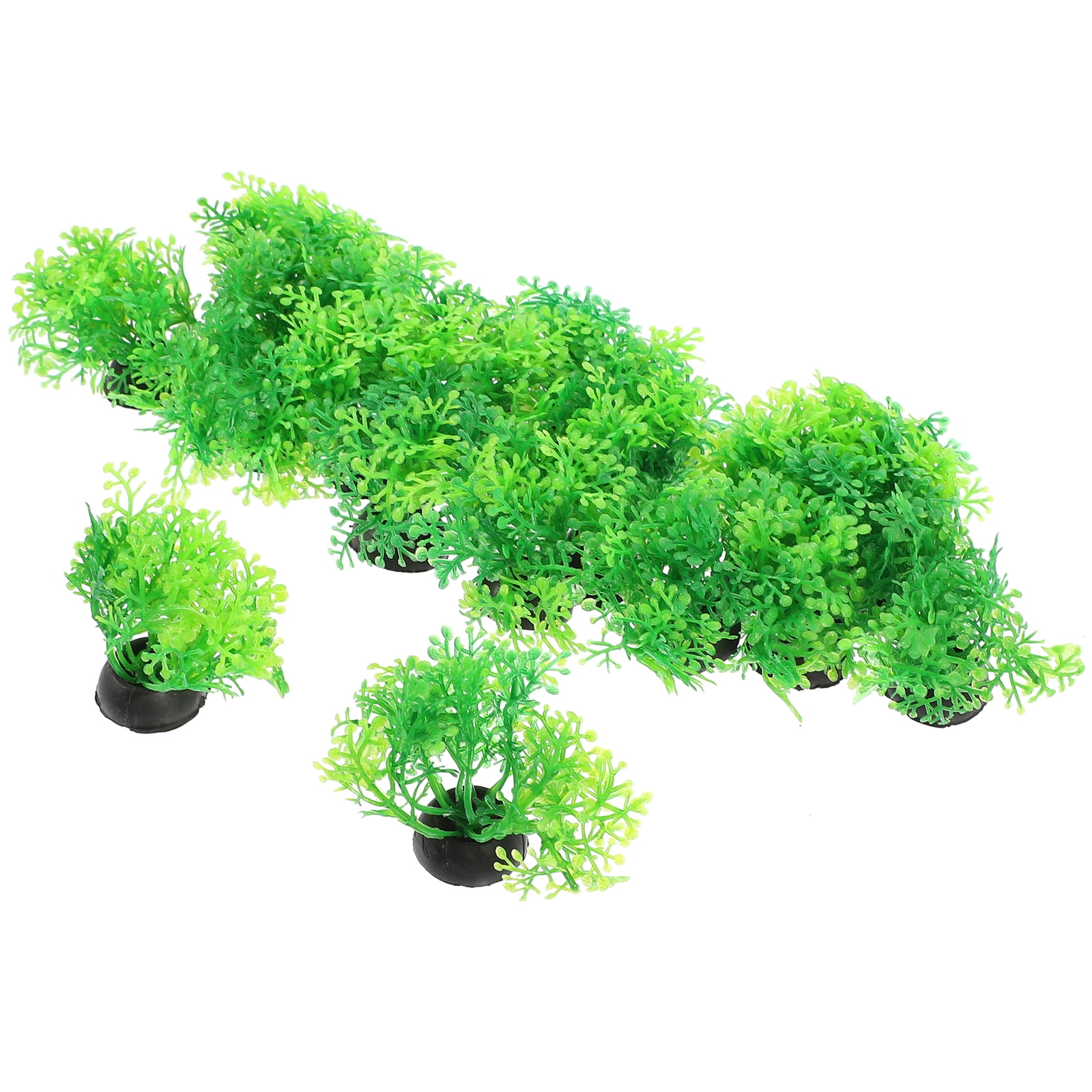 Siliaire Plastic Aquarium Plants for Betta Fish Tank Decor Realistic ...