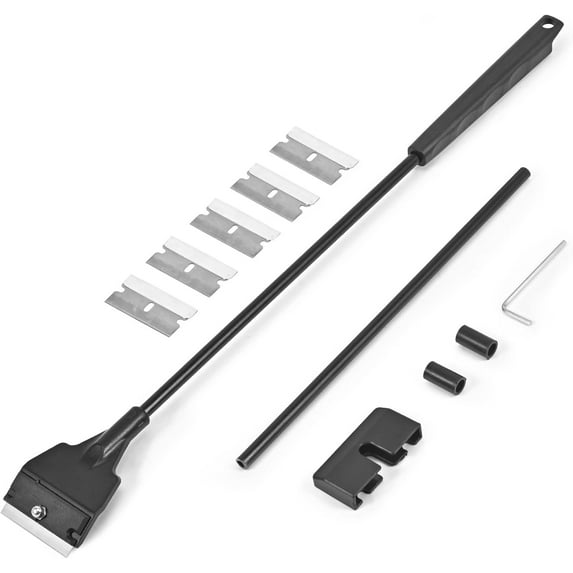 Fish Tank Scraper Cleaner for Glass Aquariums, 21" Handheld Scraper ...