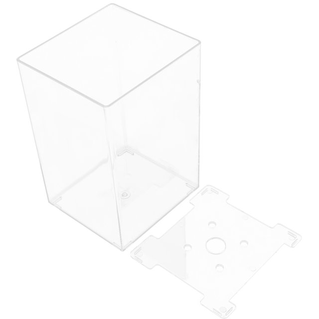 Fish Tank Square Hatching Boxes Glass Containers Decor Transparent ...