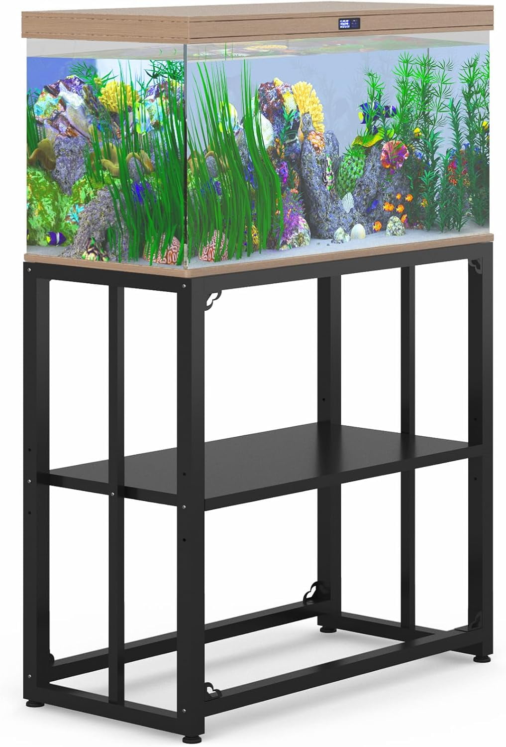 Fish Tank Stand 40 Gallon, Metal Aquarium Stand 36.5" L x 18.5" W*29.5 ...