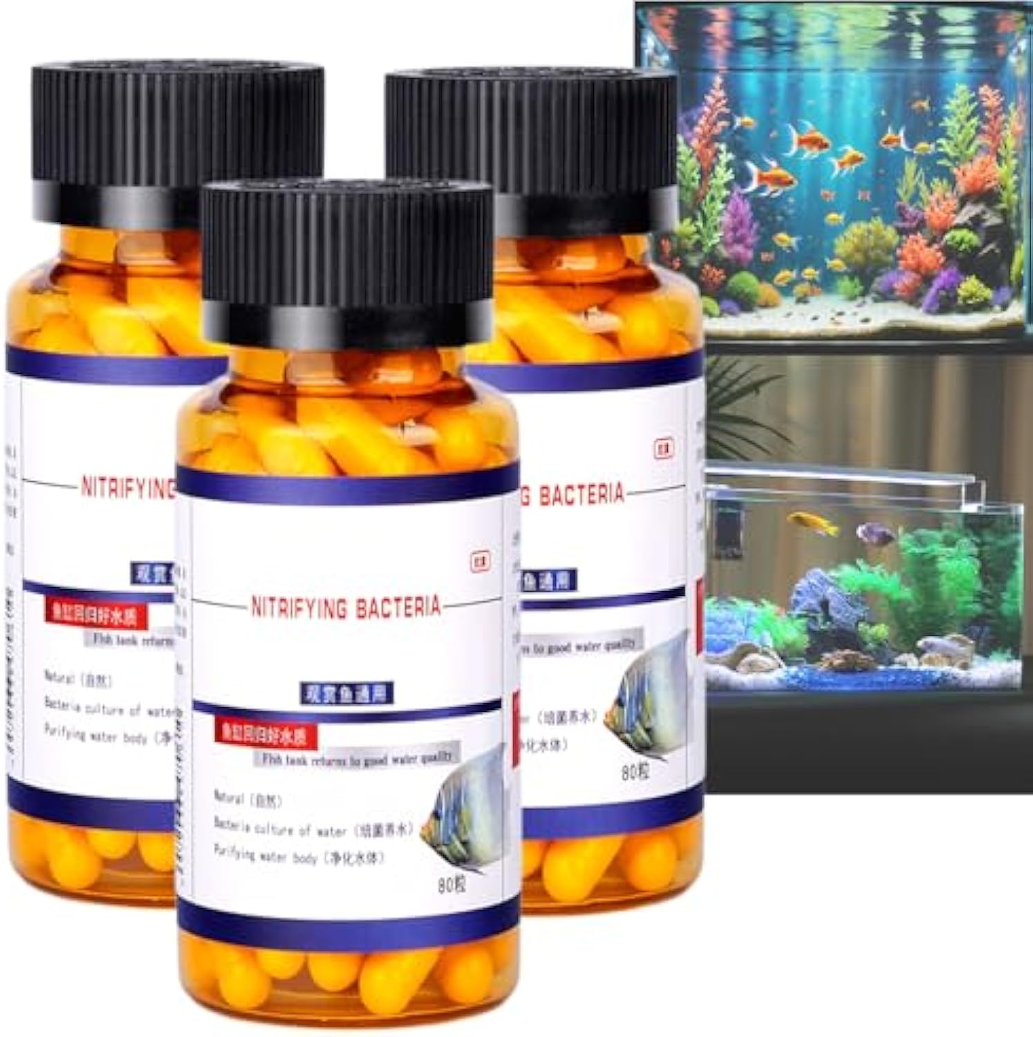 Fish Tank Water Purification Capsule,Portable Aqua Water Purification ...
