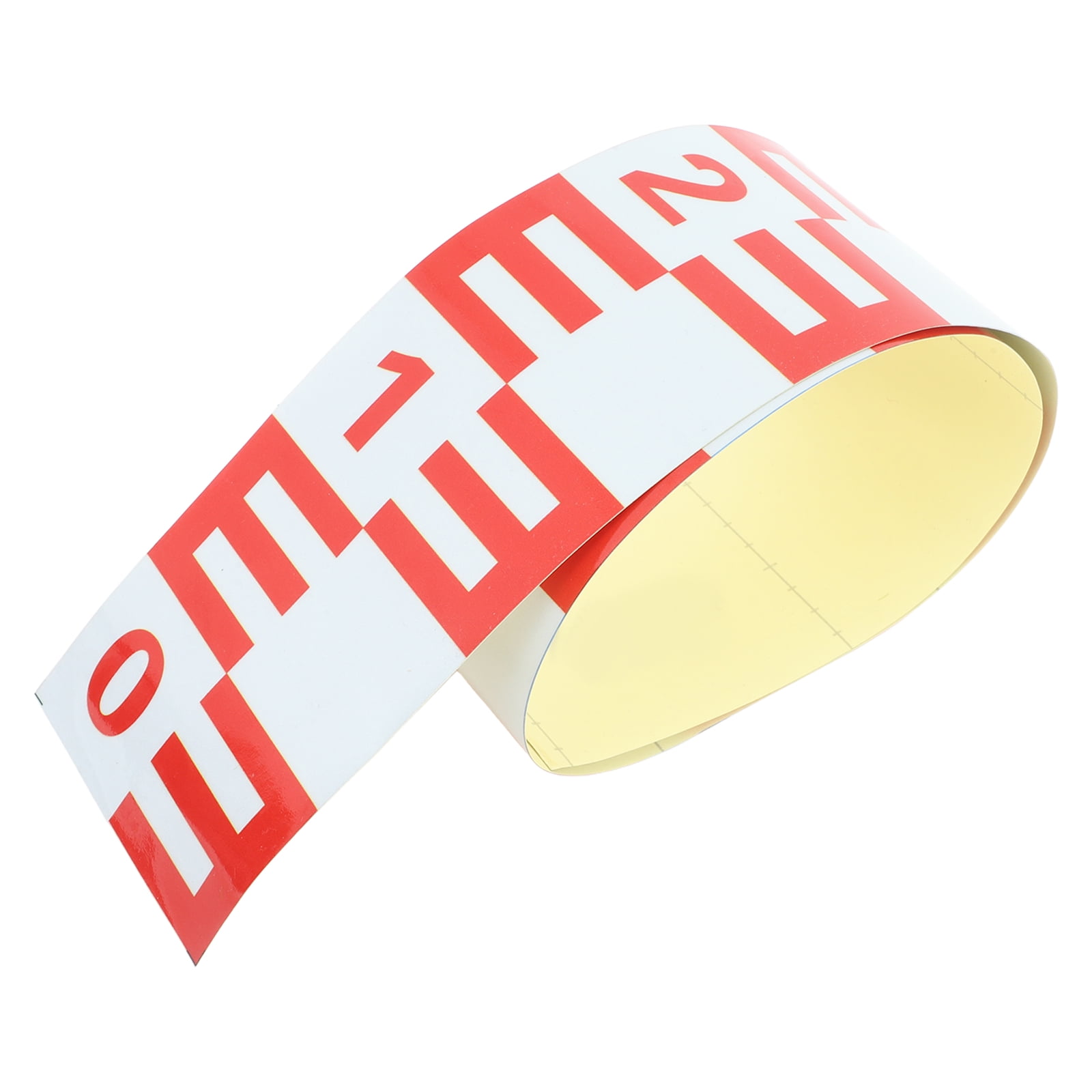 GOOHOCHY Self Adhesive Reflective Water Level Ruler for Pool with Clear ...