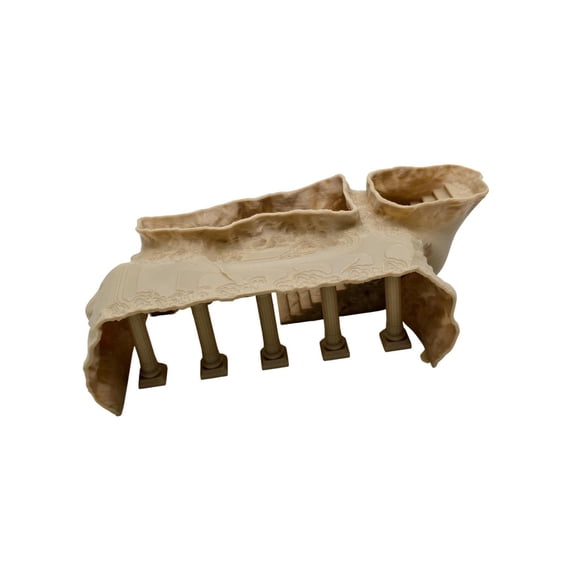 Fish Tanks Accessories Aquarium Decorations Plastic Hollow Palaces ...