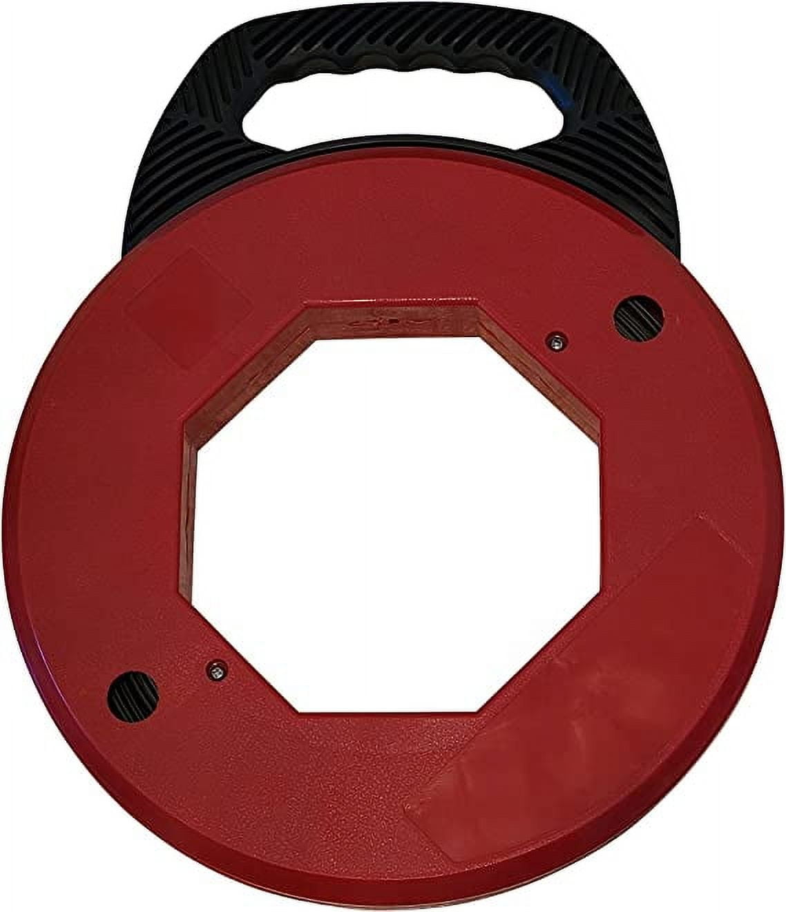 Fish Tape and Electrical or Wire Puller with Flat Steel Grab Clip ...